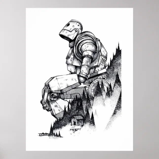 Giant Iron Poster | Zazzle