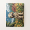 Giant Labradoodle on the Farm Jigsaw Puzzle | Zazzle