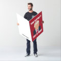 GIANT OVERSIZED (HUGE!) DONALD TRUMP BIRTHDAY CARD | Zazzle