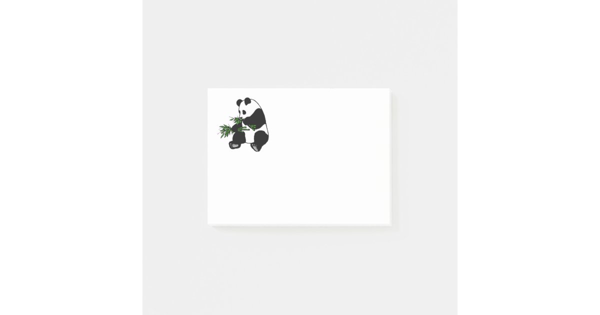 Giant Panda Post-it Notes | Zazzle