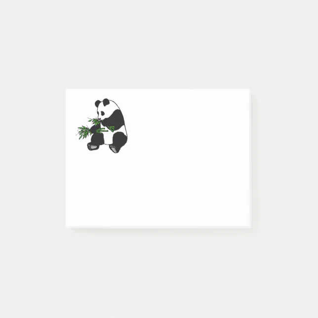 Giant Panda Post-it Notes | Zazzle