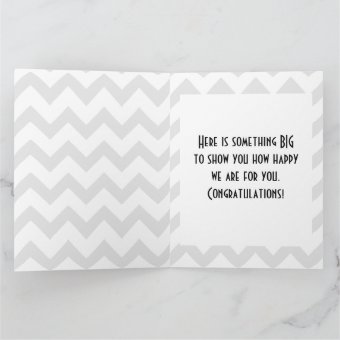 Giant Smiling Congratulations Big Greeeting Card | Zazzle