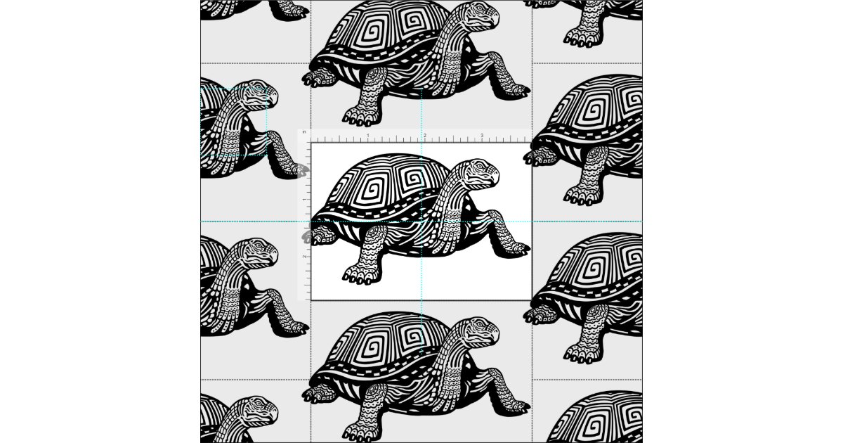 Giant tortoise fabric | Zazzle