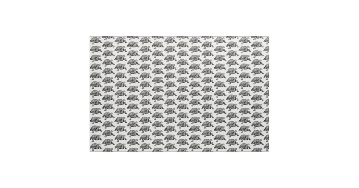 Giant tortoise fabric | Zazzle