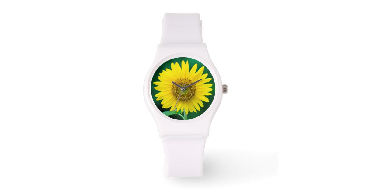 Giant Yellow Sunflower in Summer Watch | Zazzle