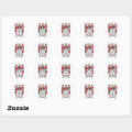 GIBBS FAMILY CREST - GIBBS COAT OF ARMS CLASSIC ROUND STICKER | Zazzle