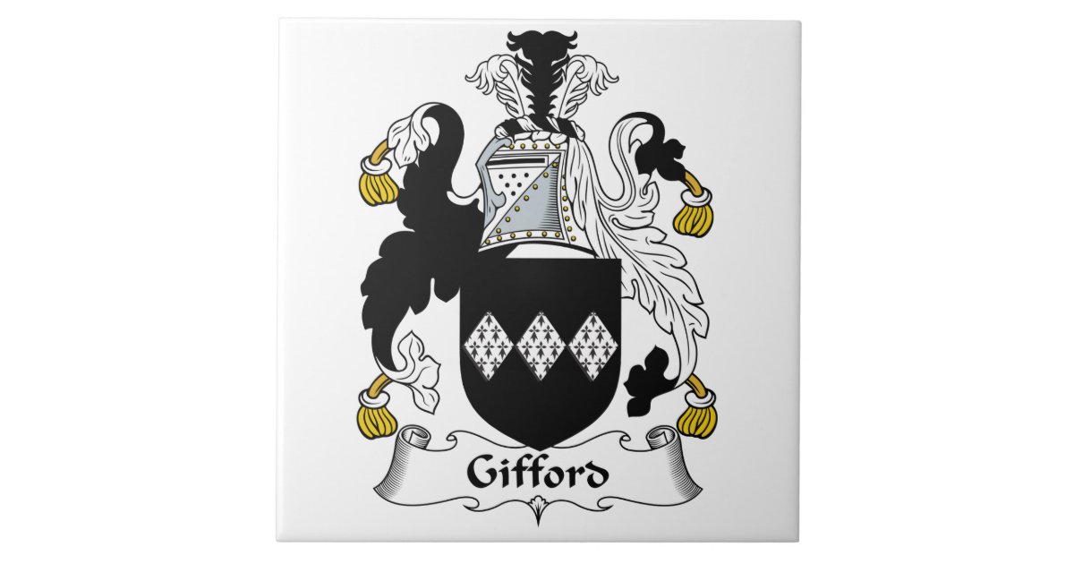 Gifford Family Crest Ceramic Tile | Zazzle