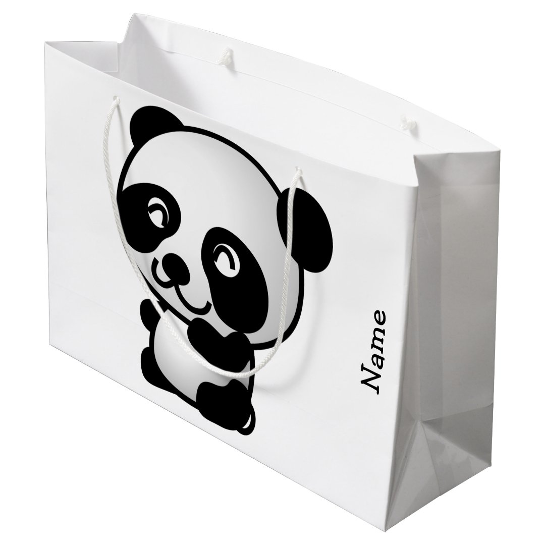 Gift Bag. Panda. Large Gift Bag | Zazzle