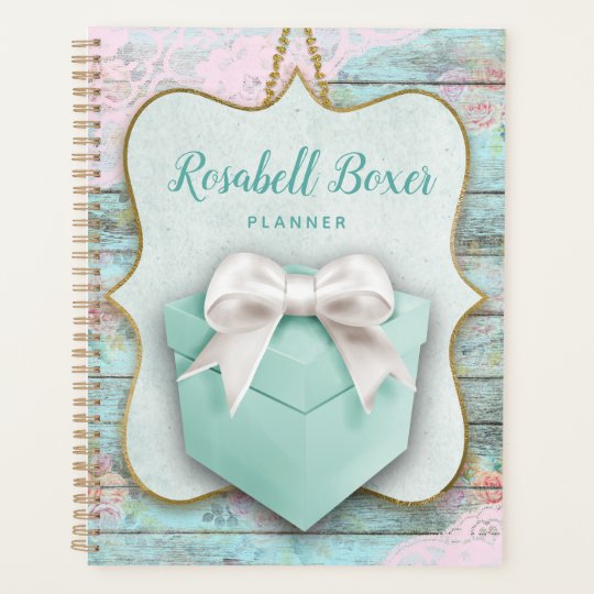 Floral Stripes Pink Apple Teacher Planner | Zazzle.com