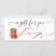 Gift Certificate Alterations Sewing Seamstress | Zazzle