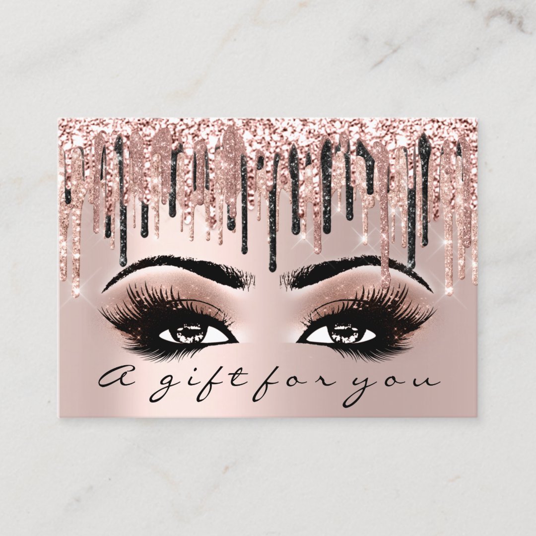 Gift Certificate Makeup Eyelash Hair Microblading | Zazzle