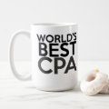 Gift for CPA - World's Best CPA Coffee Mug | Zazzle