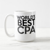 Gift for CPA - World's Best CPA Coffee Mug | Zazzle