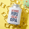 Gift for Opa Can Cooler | Zazzle