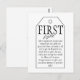 Gift Tag for Wine Bottle - First Fight Postcard | Zazzle