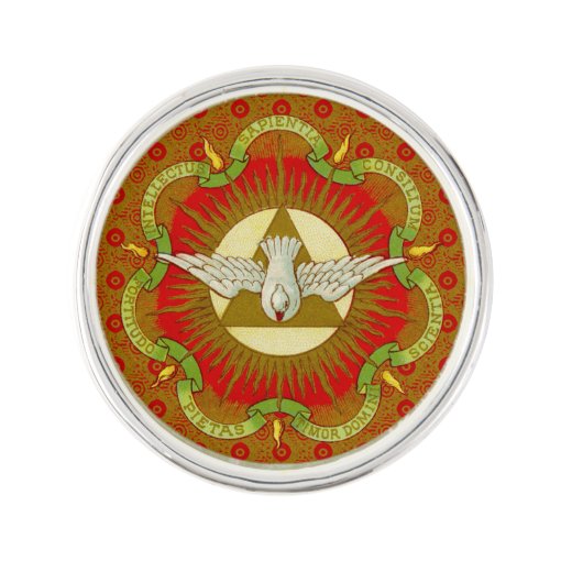 Gifts of the Holy Spirit (BK 026) Lapel Pin | Zazzle