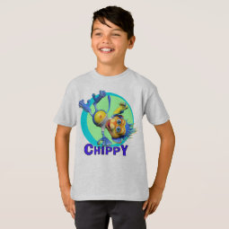 GiggleBellies Chippy the Monkey T-Shirt | Zazzle