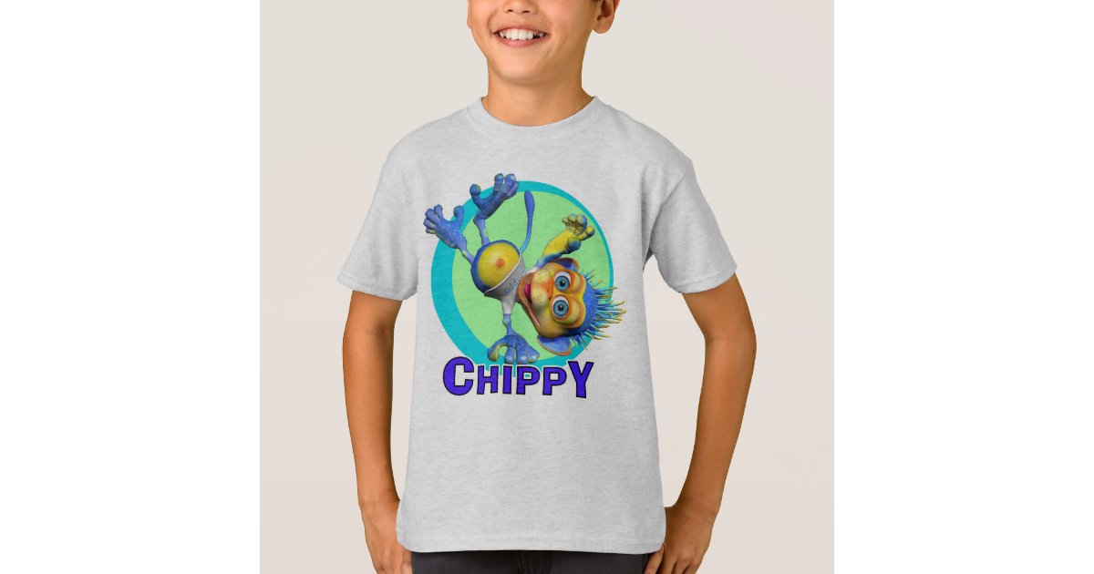 GiggleBellies Chippy the Monkey T-Shirt | Zazzle