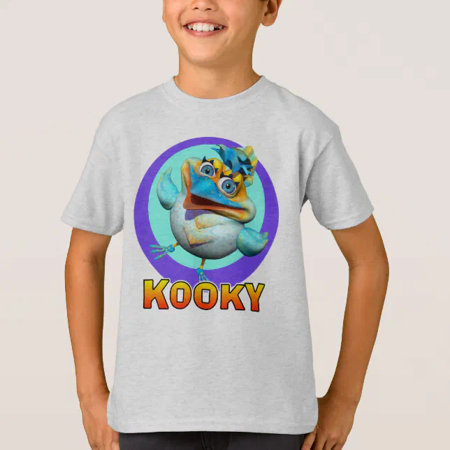 GiggleBellies Kooky Bird T-Shirt | Zazzle