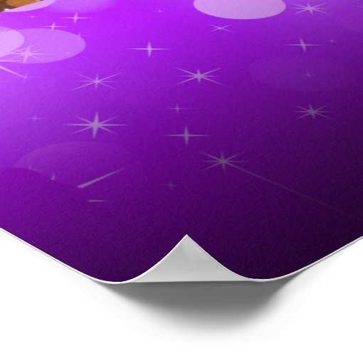 Gigi's Bombshell Bling Sparkle Banner 40.5 x 16.5 Poster | Zazzle