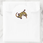 Gila Monster Classic Round Sticker | Zazzle