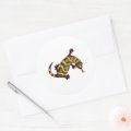 Gila Monster Classic Round Sticker | Zazzle
