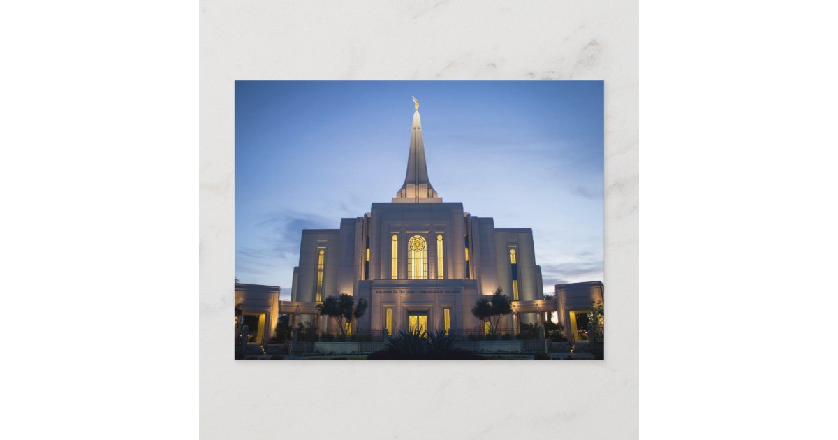Gilbert, Arizona Temple Postcard | Zazzle