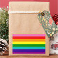 Gilbert Baker Gay Pride Flag Rainbow Stripe Rectangular Sticker | Zazzle