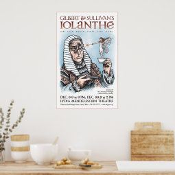 Gilbert & Sullivan's Iolanthe Poster | Zazzle