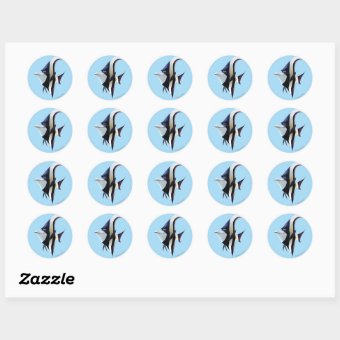 Gill 1 classic round sticker | Zazzle