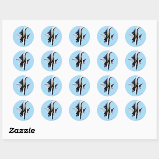 Gill 1 classic round sticker | Zazzle