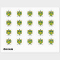 GILL FAMILY CREST - GILL COAT OF ARMS CLASSIC ROUND STICKER | Zazzle