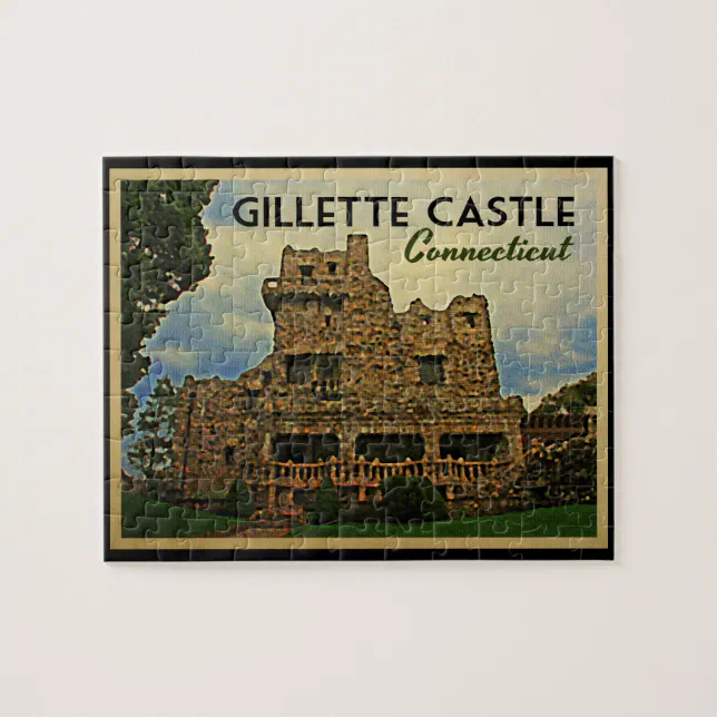 Gillette Castle Connecticut Jigsaw Puzzle | Zazzle