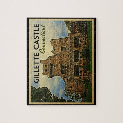 Gillette Castle Connecticut Jigsaw Puzzle | Zazzle