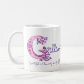 Gillian name meaning decorative G monogram mug | Zazzle