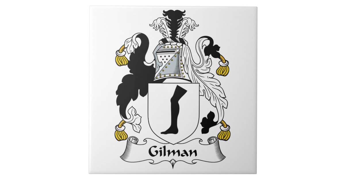Gilman Family Crest Ceramic Tile | Zazzle