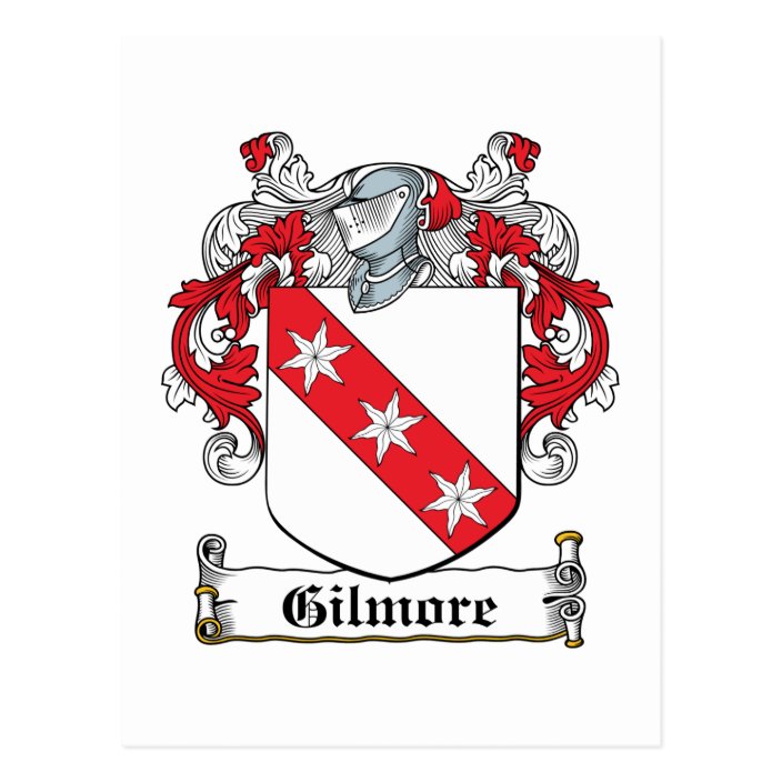 Gilmore Family Crest Postcard | Zazzle.com