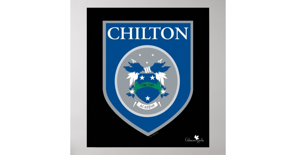 Gilmore Girls | Chilton Academy Badge Poster | Zazzle