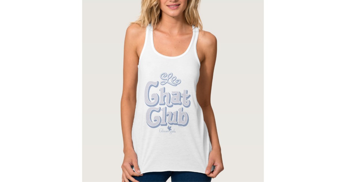 Gilmore Girls | Le Chat Club Tank Top | Zazzle