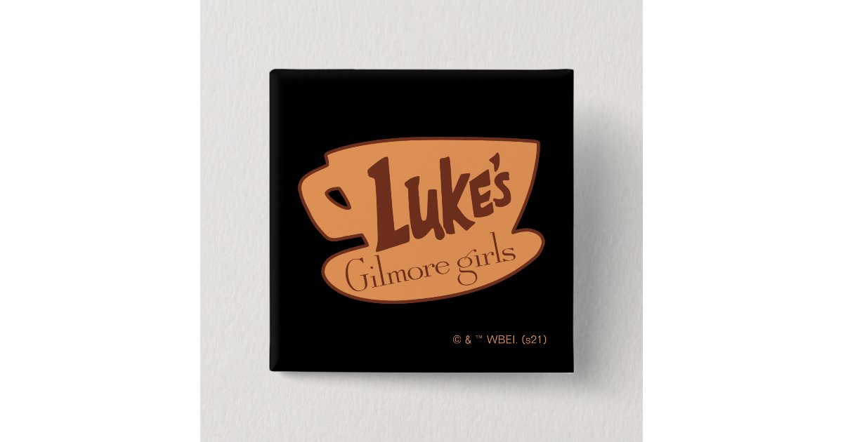 Gilmore Girls | Luke's Diner Logo Button | Zazzle
