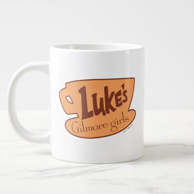 Gilmore Girls | Luke's Diner Logo Giant Coffee Mug | Zazzle
