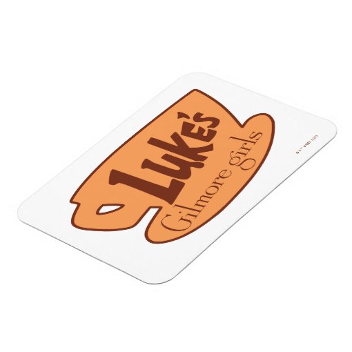 Gilmore Girls | Luke's Diner Logo Magnet | Zazzle