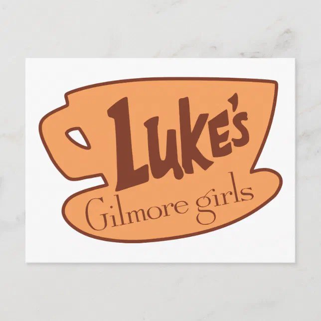 Gilmore Girls | Luke's Diner Logo Postcard | Zazzle