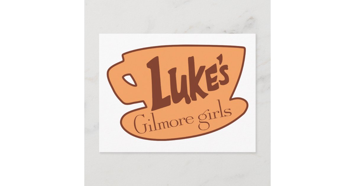 Gilmore Girls | Luke's Diner Logo Postcard | Zazzle