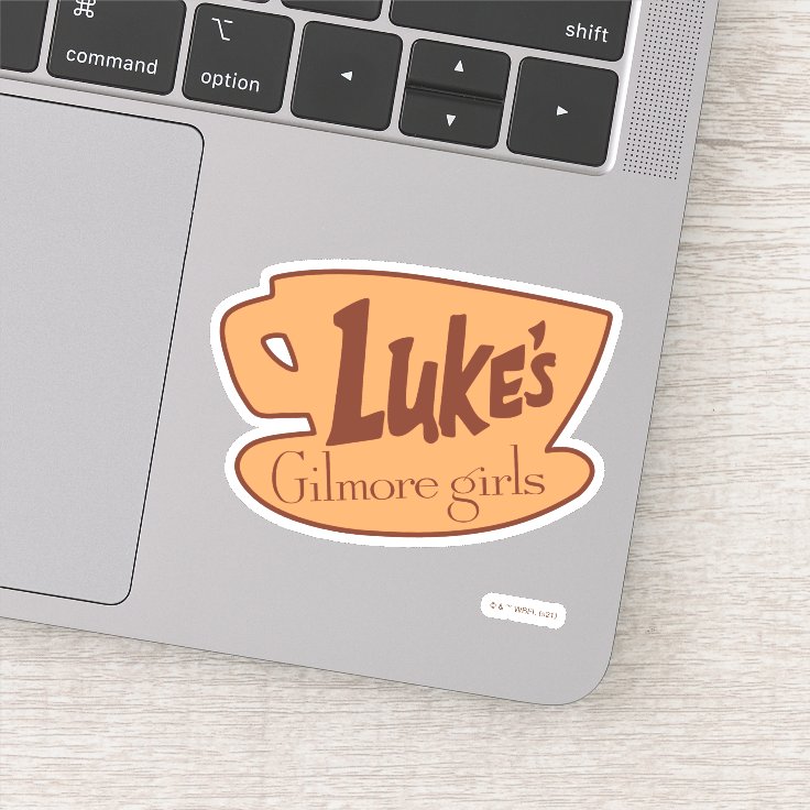Gilmore Girls | Luke's Diner Logo Sticker | Zazzle