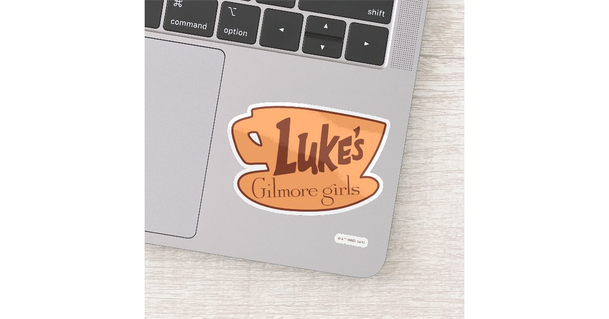 Gilmore Girls | Luke's Diner Logo Sticker | Zazzle