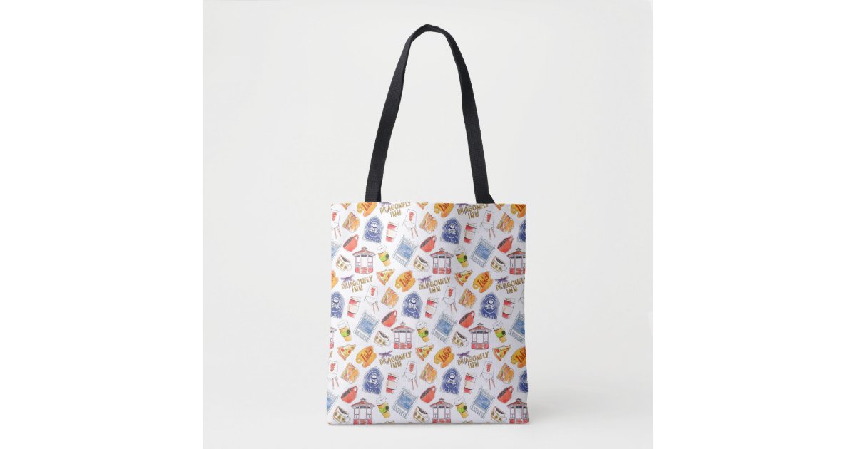 Gilmore Girls Pattern Tote Bag | Zazzle