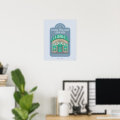 Gilmore Girls | Stars Hollow Library Poster | Zazzle