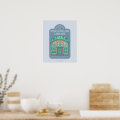 Gilmore Girls | Stars Hollow Library Poster | Zazzle