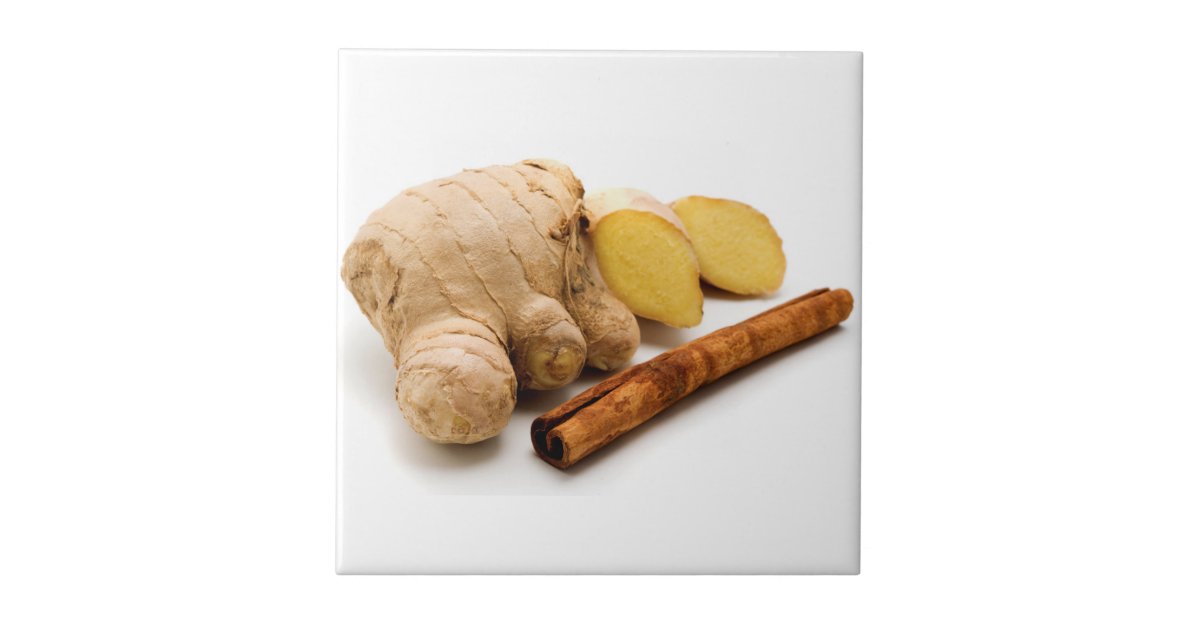 Ginger and Cinnamon Ceramic Tile | Zazzle